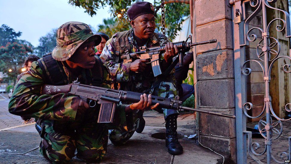 In pictures: Kenya shootout in Nairobi's Westgate mall - BBC News