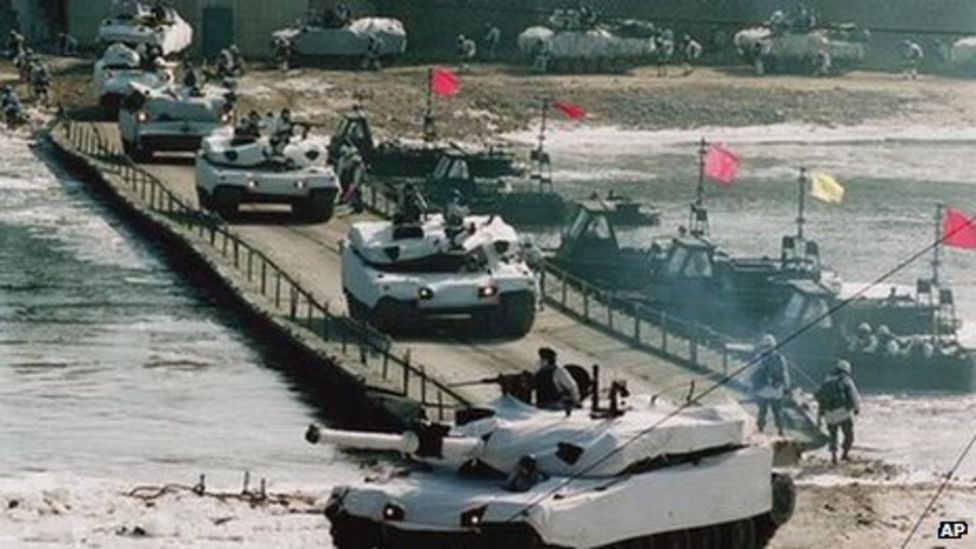 Doomsday scenario plan would divide North Korea - BBC News