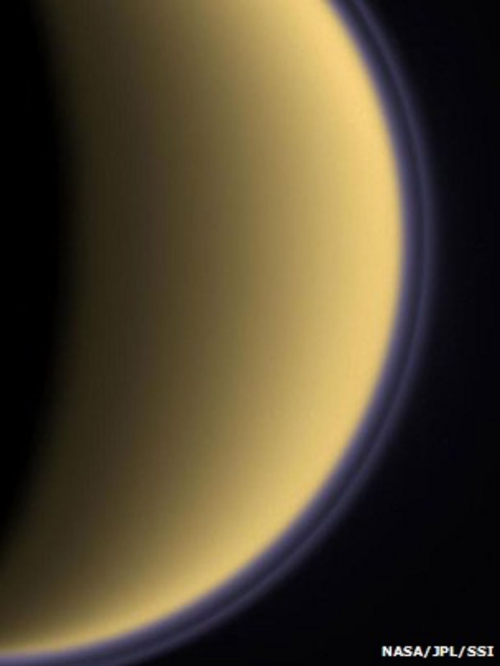 Titan moon's colossal methane seas - BBC News