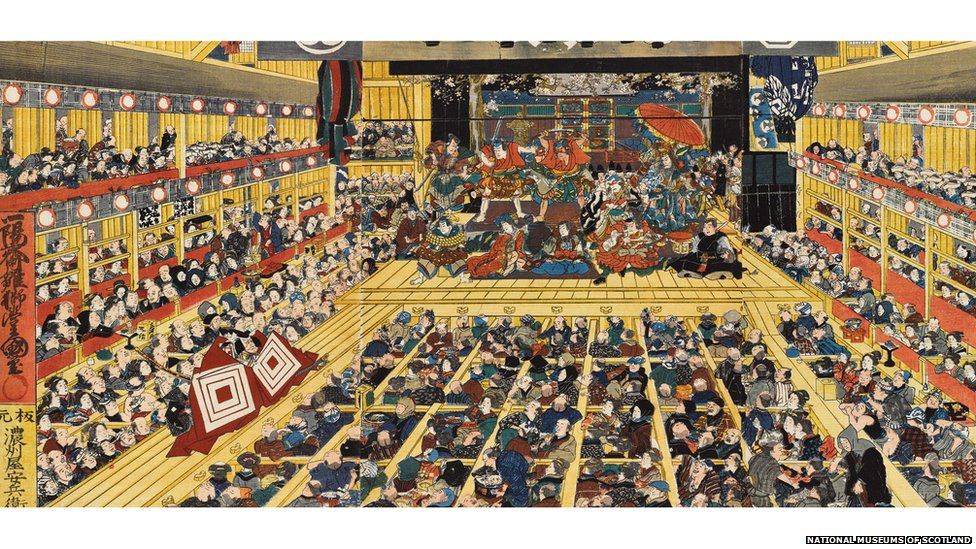 In pictures: Kabuki - Japanese Theatre Prints - BBC News