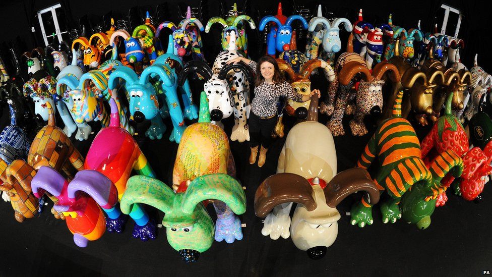 80 Gromits to be sold for charity - BBC Newsround