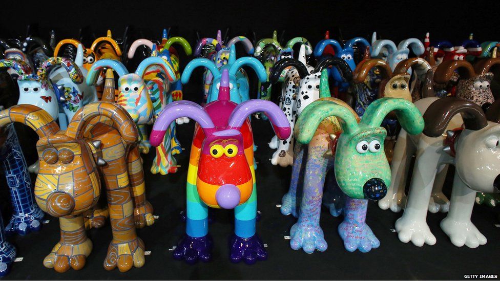 80 Gromits to be sold for charity - BBC Newsround