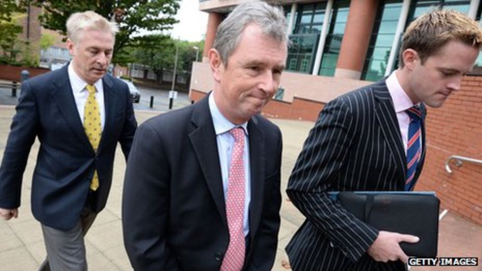 Nigel Evans MP pleads not guilty to sex charges - BBC News