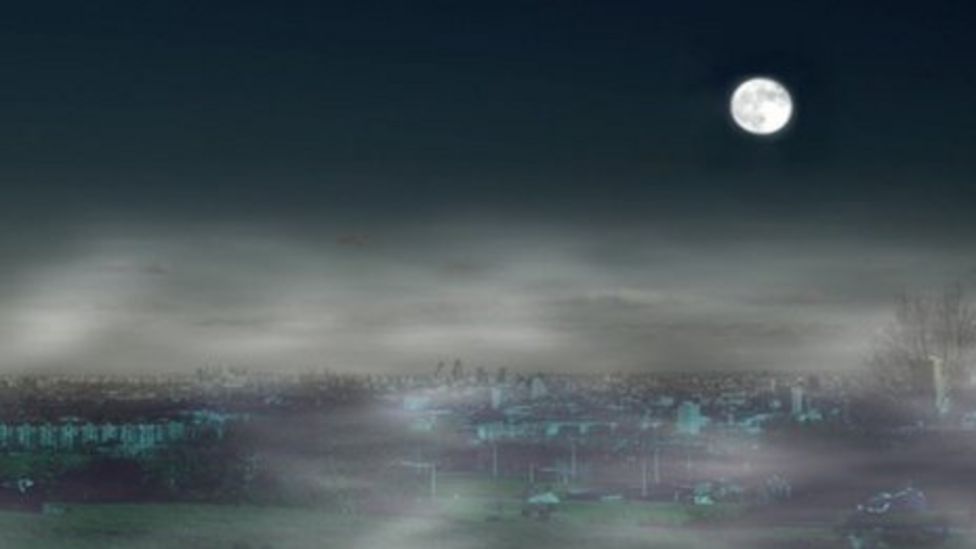 Fog causes major disruption to flights at UK airports - BBC News