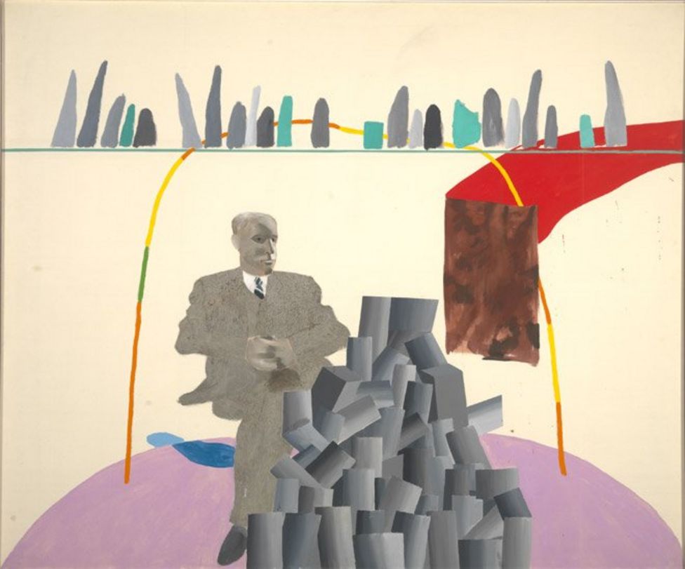 In pictures: David Hockney's early work - BBC News