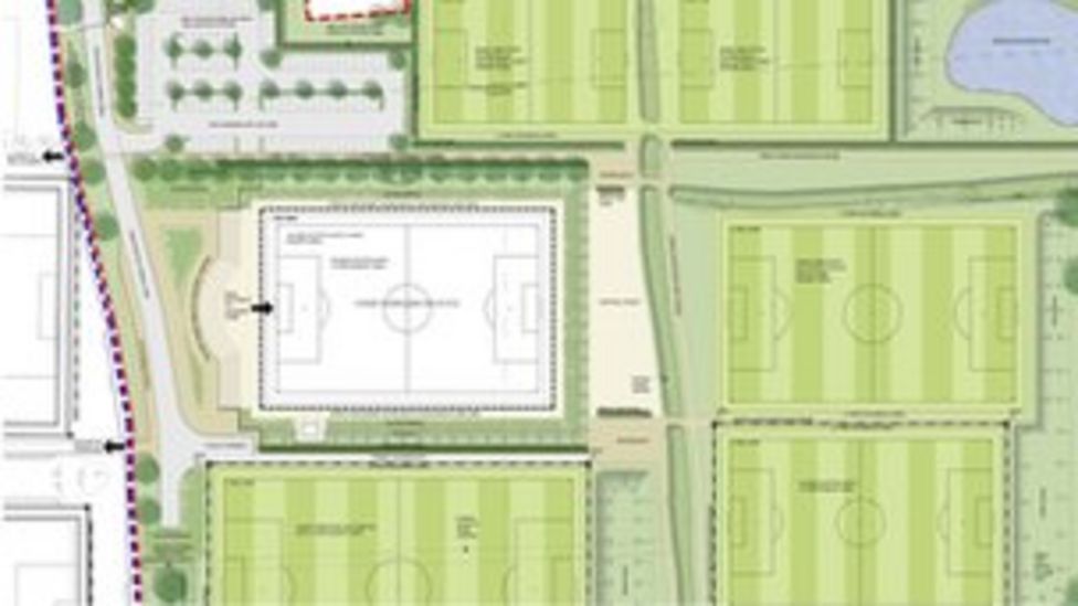 Southampton Football Club training ground plan backed - BBC News