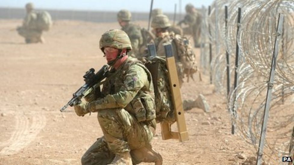 Last major Helmand handover like no other - BBC News