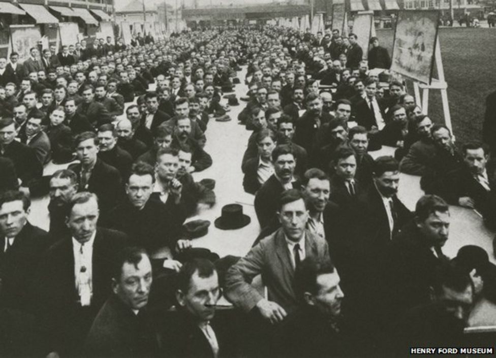 Imagine a world without shops or factories - BBC News