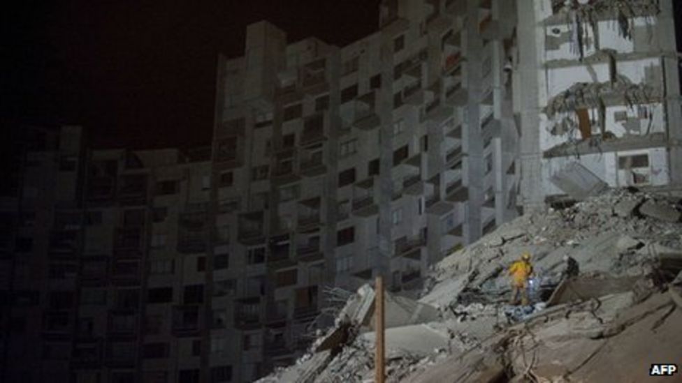 Colombia building collapse: Search for missing continues - BBC News
