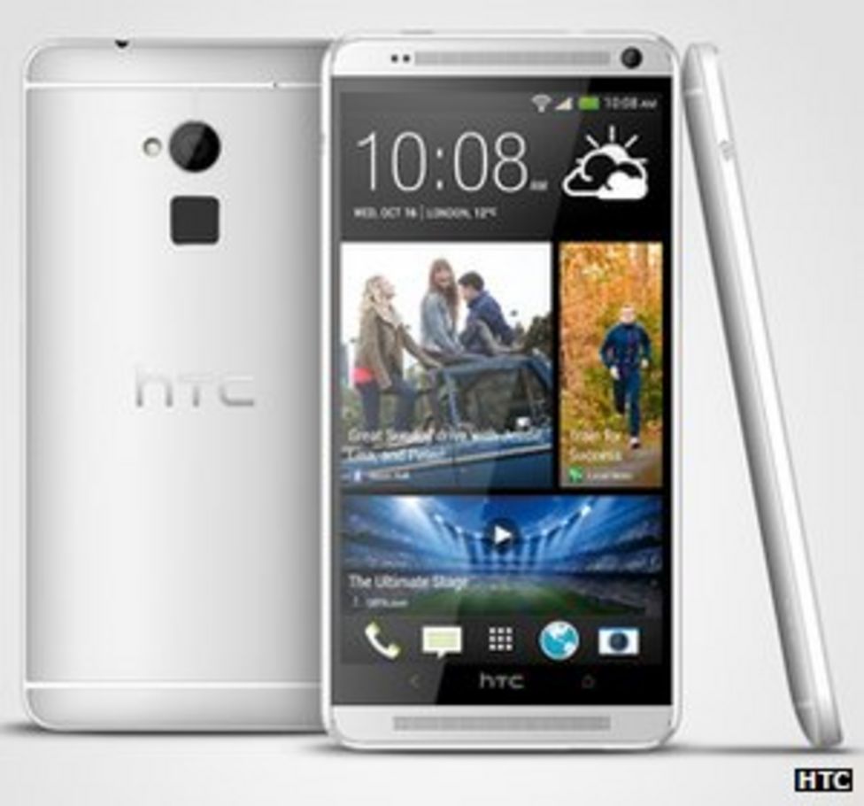 HTC One Max fingerprint phablet unveiled early - BBC News