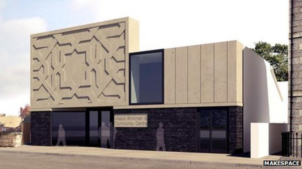 New £1m Aberdeen mosque design unveiled by Makespace - BBC News