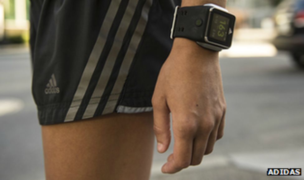Adidas Micoach smartwatch has heart-rate sensor - BBC News