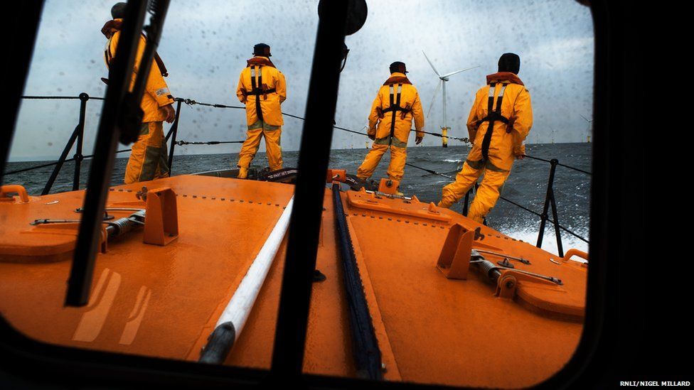 RNLI exhibition opens at MediaCityUK in Salford - BBC News
