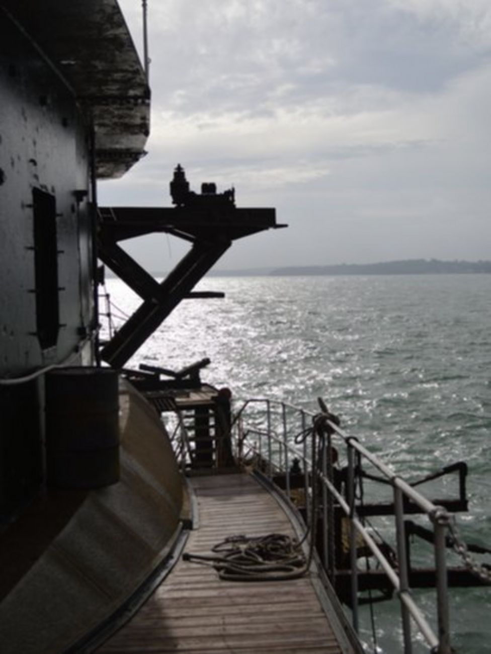In pictures: No Man's Land sea fort becomes Solent hotel - BBC News
