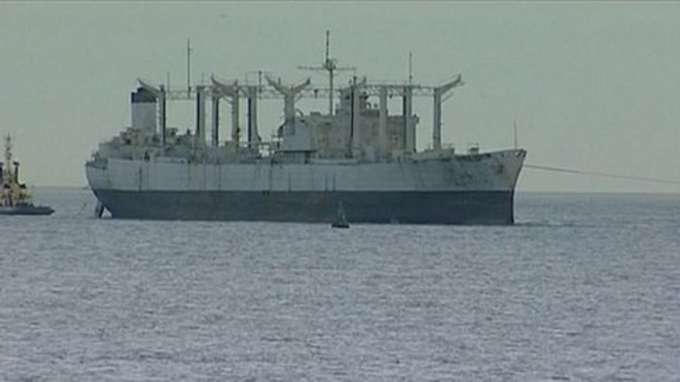 The legacy of Hartlepool's US Navy 'ghost ships' - BBC News