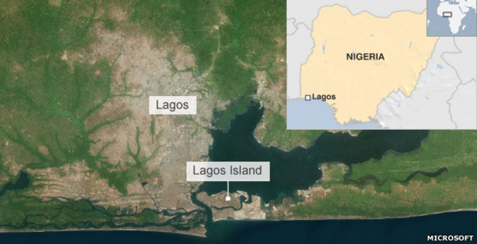 Fighting fear by lighting Lagos's streets - BBC News