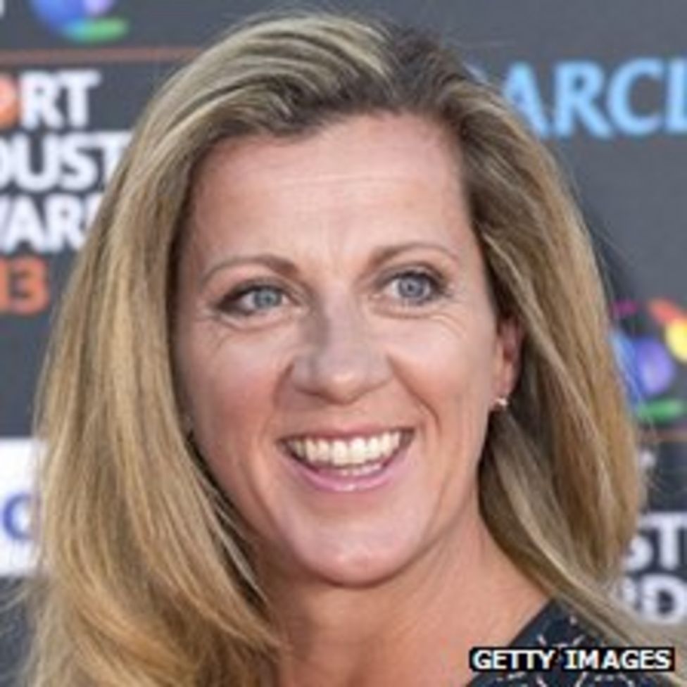 Sally Gunnell opens revamped track at Withdean Sports Complex - BBC News