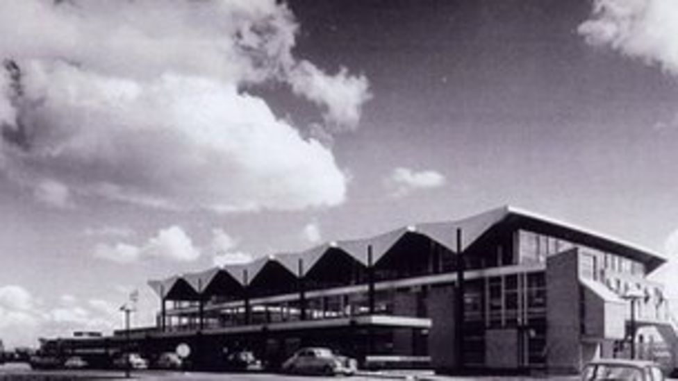 50 years at Aldergrove fly by - BBC News