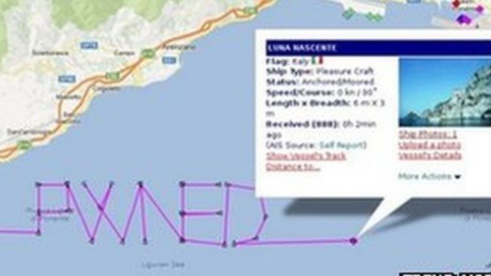 Ship hack 'risks chaos in English Channel' - BBC News