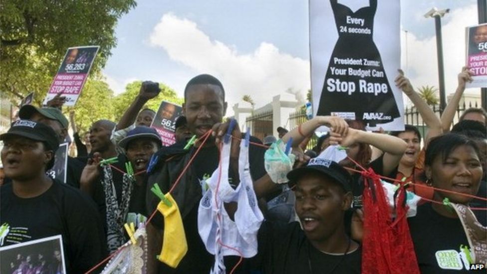 South African Anene Booysen rapist jailed for life - BBC News