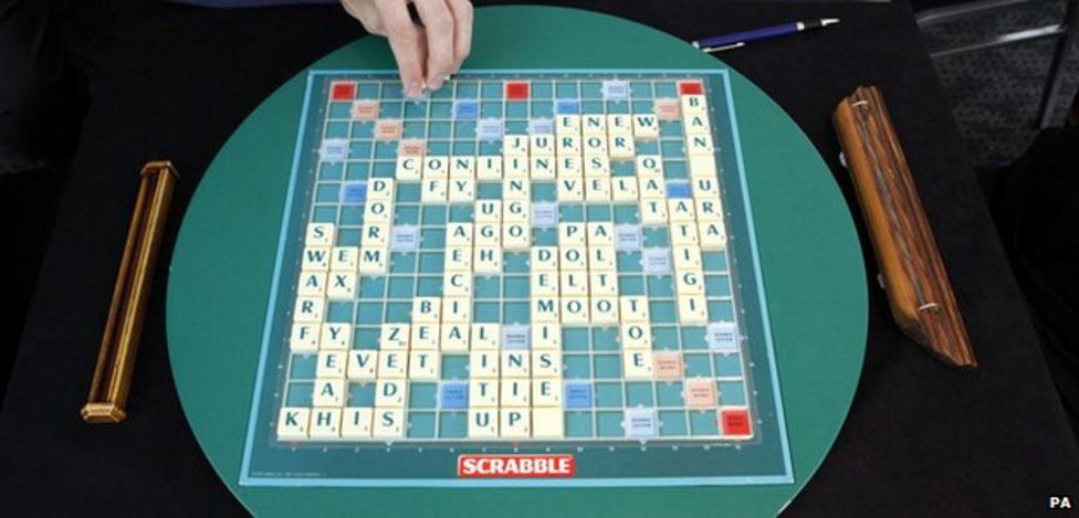 Weird short words in Scrabble finale - BBC News