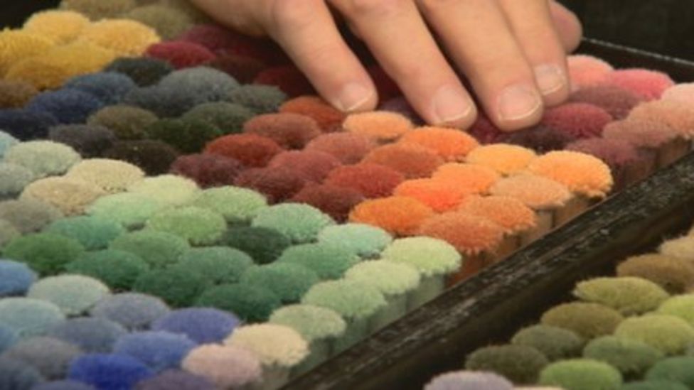 World at their feet: Carpet factory archive opens to public - BBC News