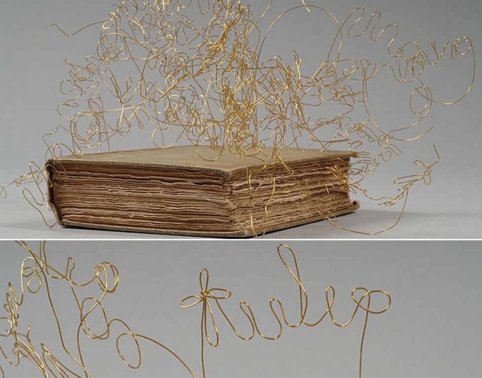 In pictures: The Library of Lost Books - BBC News