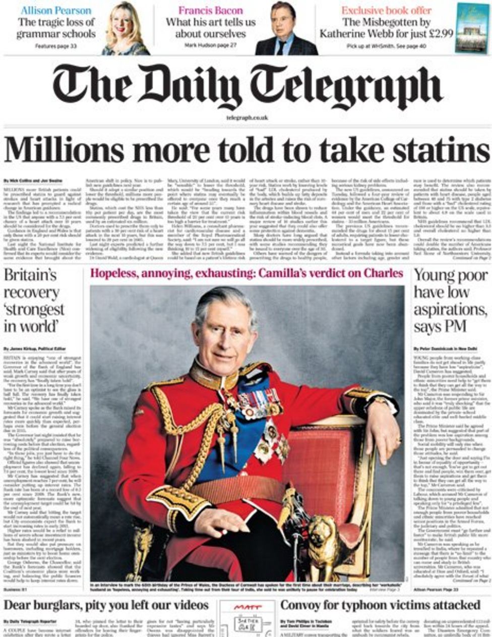 Economic news dominates front pages - BBC News