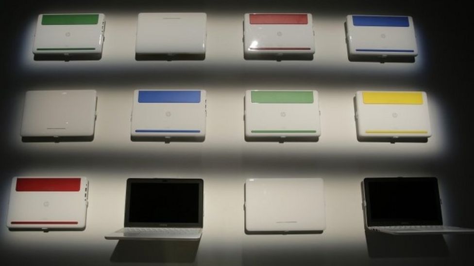 Faster Chromebook laptops revealed by Google and Intel - BBC News