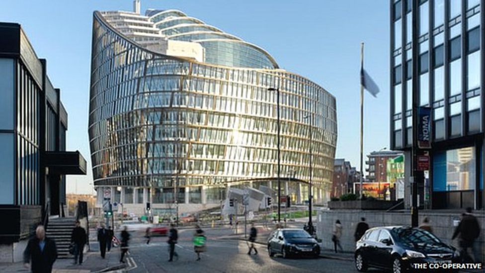 The Queen in Manchester to open Co-op 'green' headquarters - BBC News