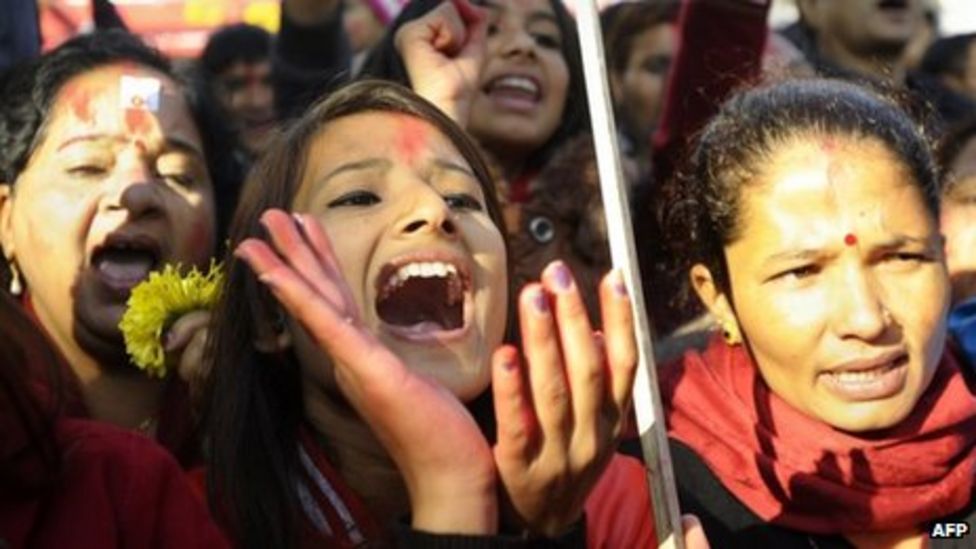 Nepali Congress leads Constituent Assembly vote - BBC News