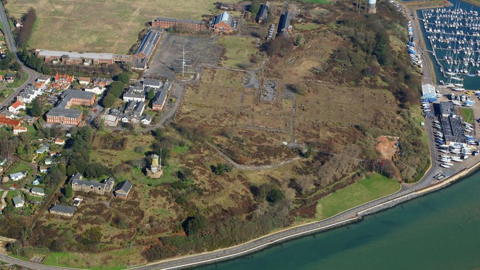 HMS Ganges Royal Navy training site mast set for May return - BBC News