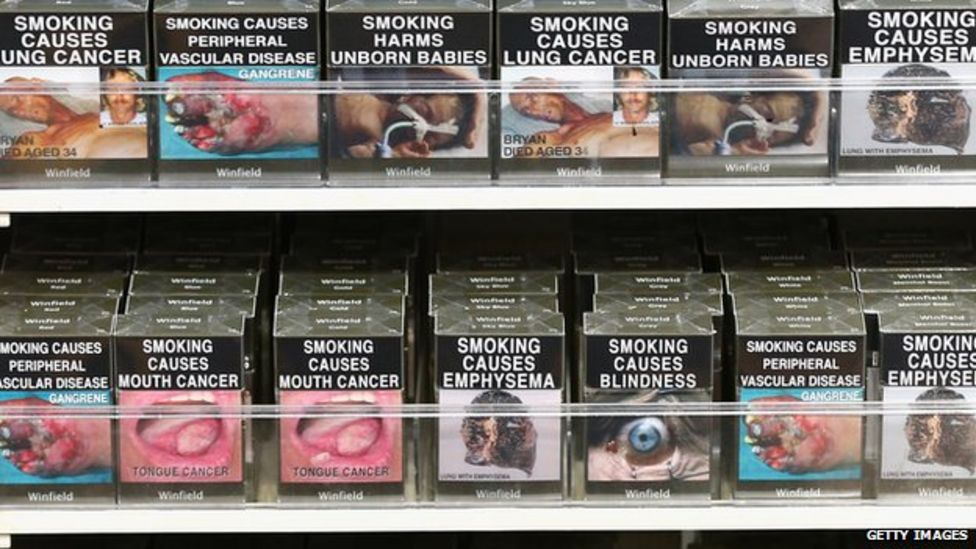 Will changing cigarette packets reduce smoking? - BBC News