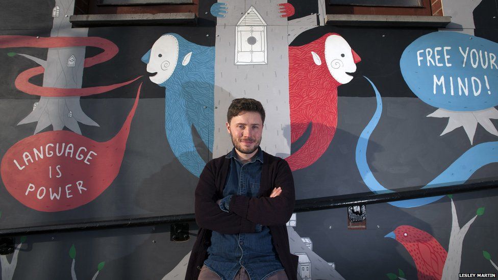 In pictures: Scots libraries turned into works of art - BBC News