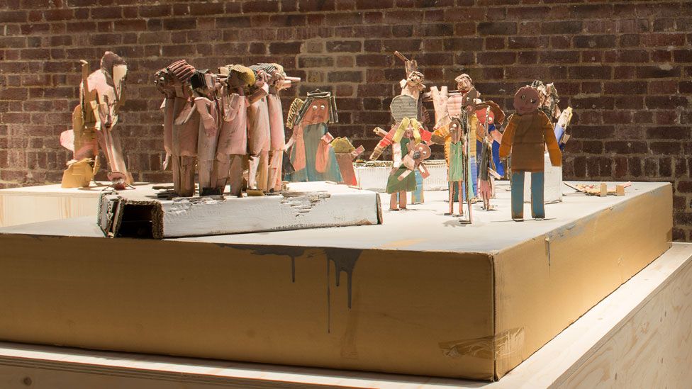 In pictures: Chapman brothers at the Serpentine - BBC News