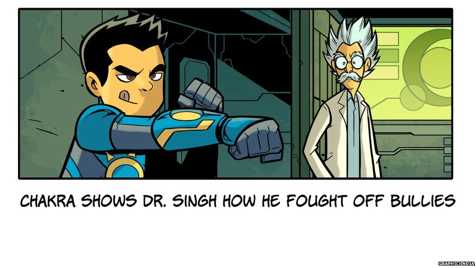 Meet Chakra The Invincible - India's new superhero - BBC Newsround