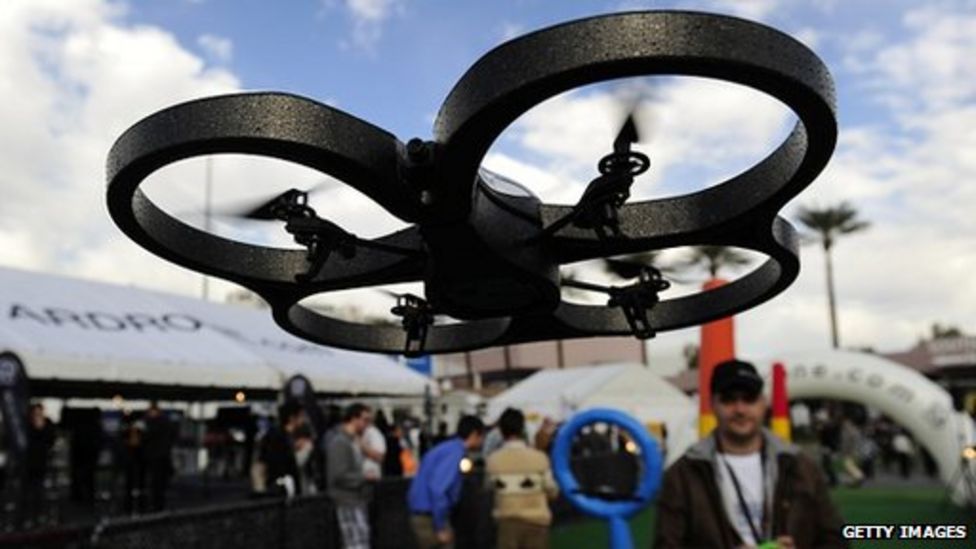 Parrot drones 'vulnerable to flying hack attack' - BBC News
