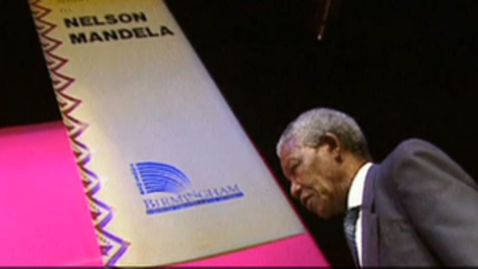 Handsworth leisure centre renamed after Nelson Mandela - BBC News