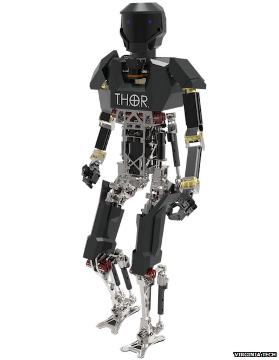 Disaster robots compete in Darpa's Florida challenges - BBC News