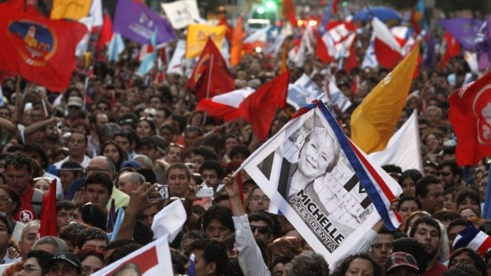 Chilean parents march against President Bachelet's education reform ...