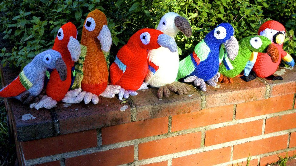 Zoo volunteers' animal tribute to festive song - BBC News