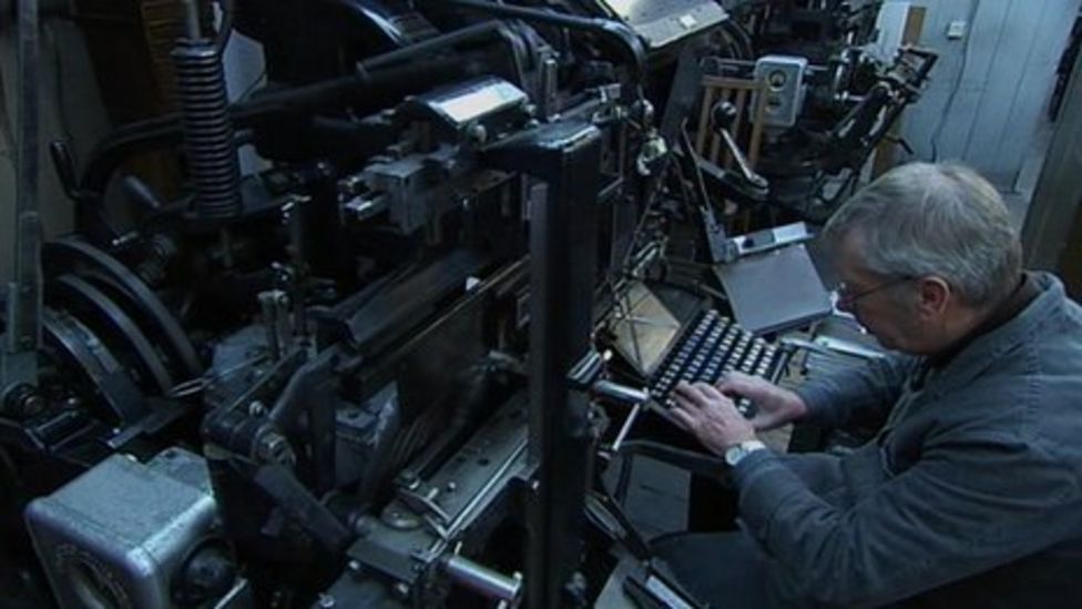 Traditional printer looks to museum plan - BBC News