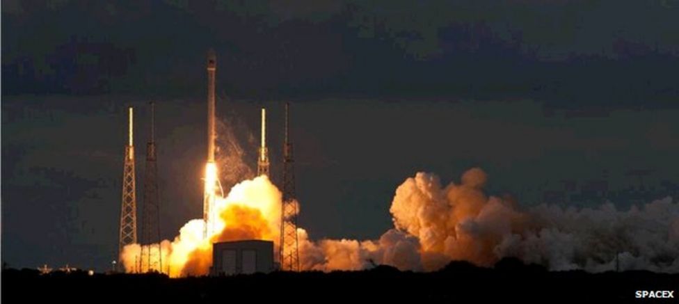 Second high-orbit launch for SpaceX - BBC News