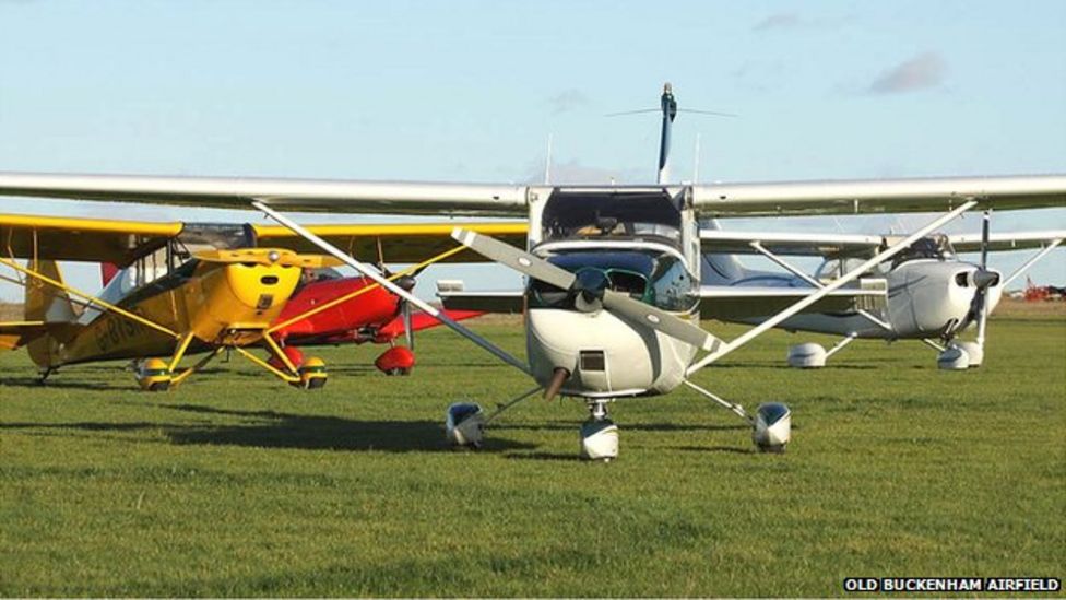 Old Buckenham Airfield expands hangars - BBC News