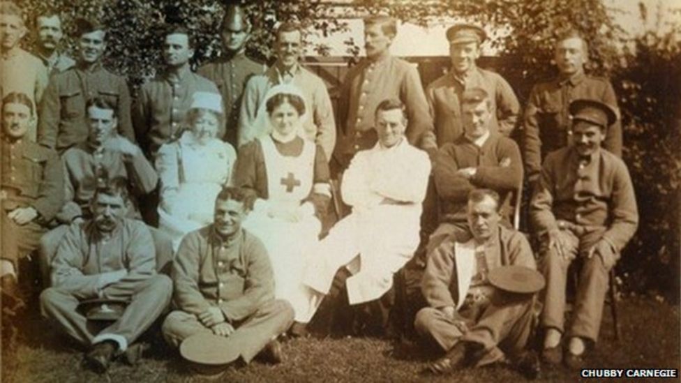 Funding helps Charing look back at village life during WW1 - BBC News