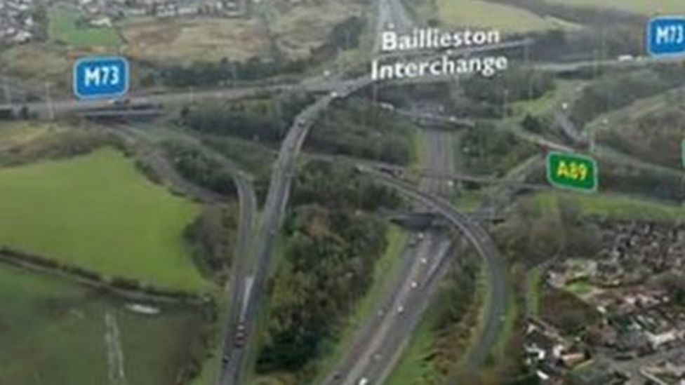 Work to start on £500m M8, M73 and M74 motorway upgrades - BBC News