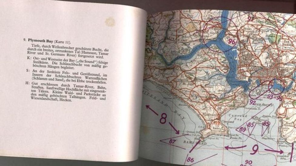 Nazi invasion 'A to Z of Britain' maps sell at auction - BBC News