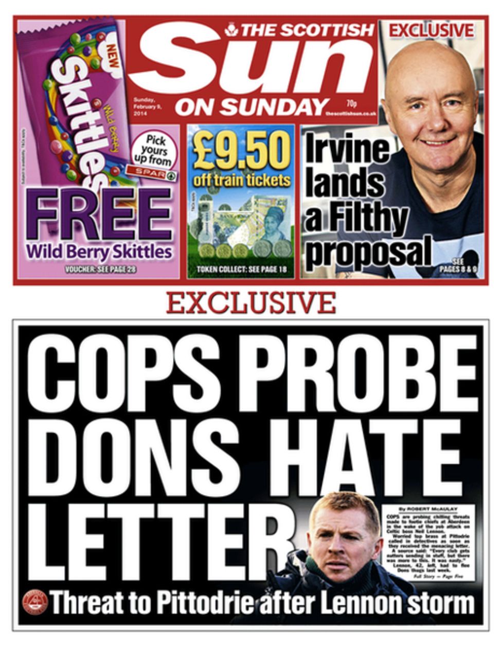 The front pages of Scotland's newspapers - BBC News