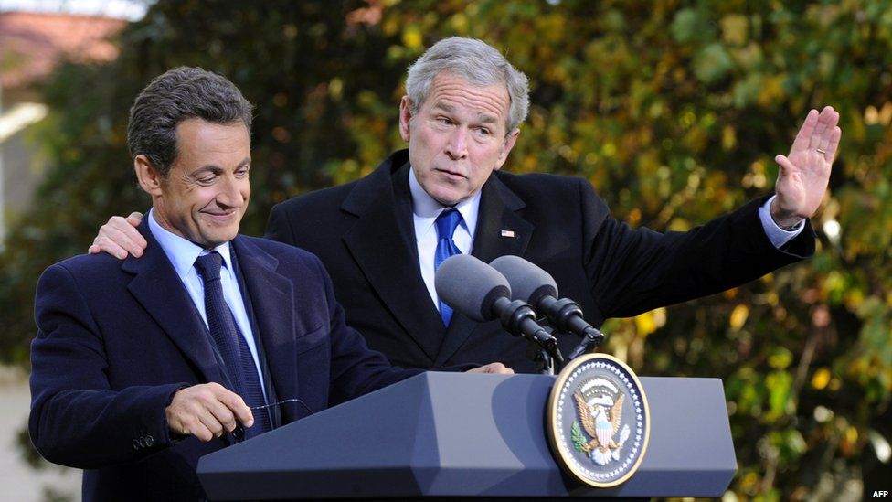 In pictures: The highs and lows of US-French relations - BBC News