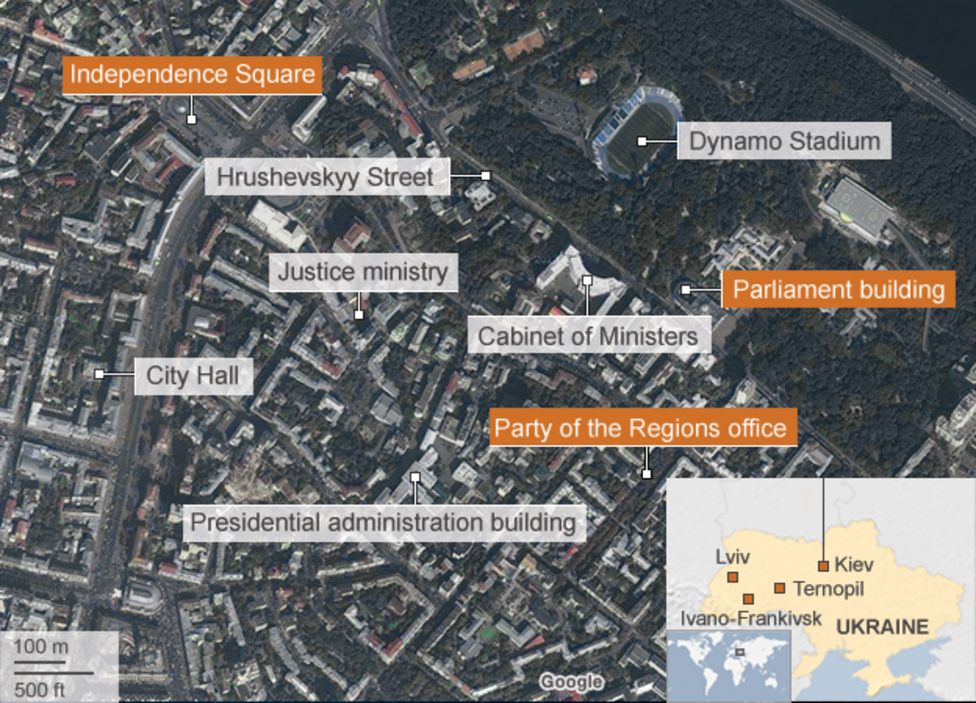 Ukraine crisis: EU sanctions push over Kiev bloodshed - BBC News